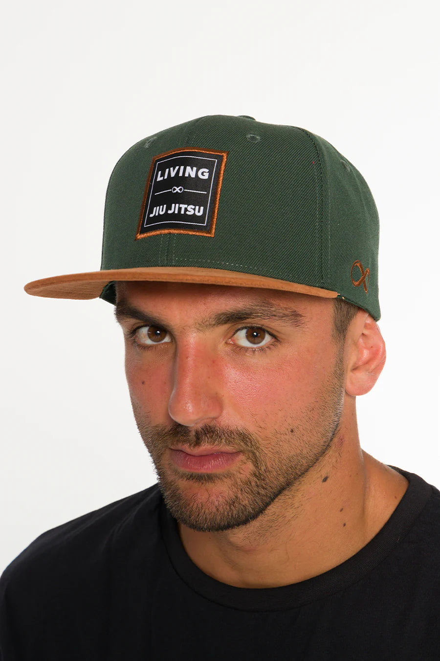 Living Jiu Jitsu Snapback Hat Army Green – Braus Fight USA